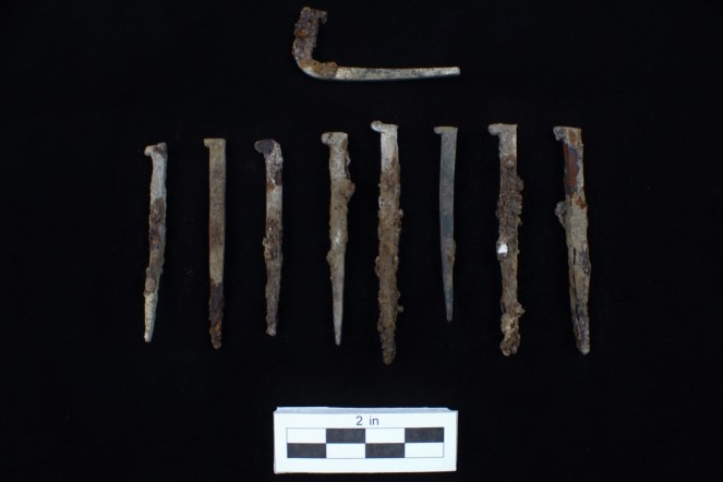 Artifacts of the Day: Nails! – The Herring Run Archaeology Project